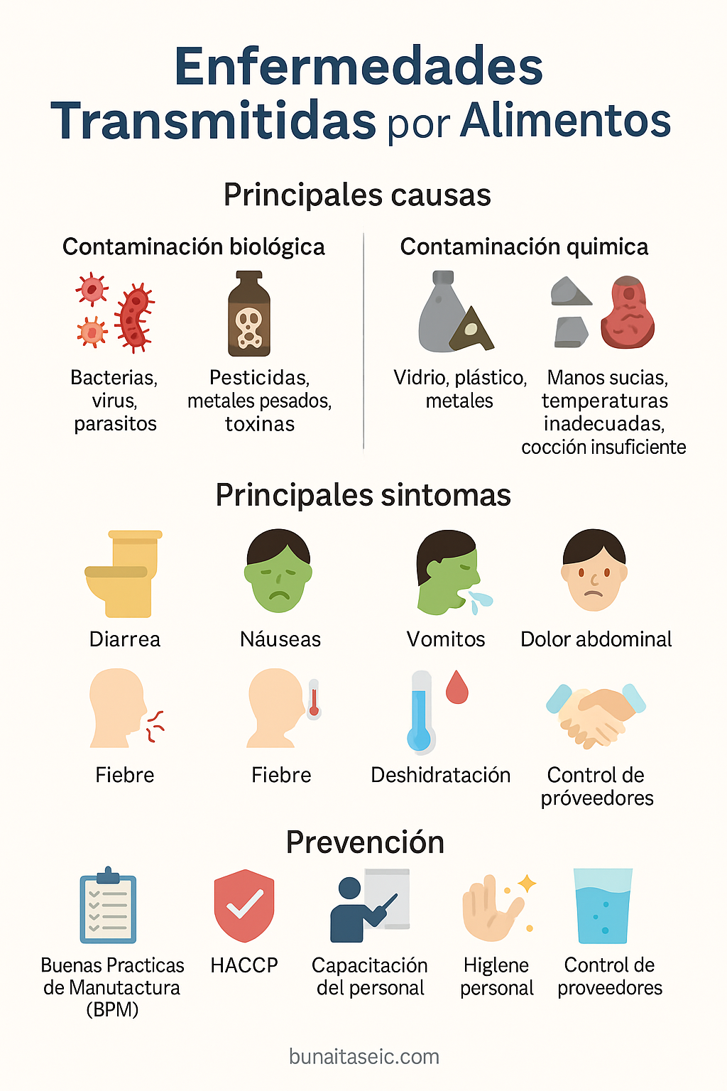 Enfermedades transmitidas por alimentos (ETA)